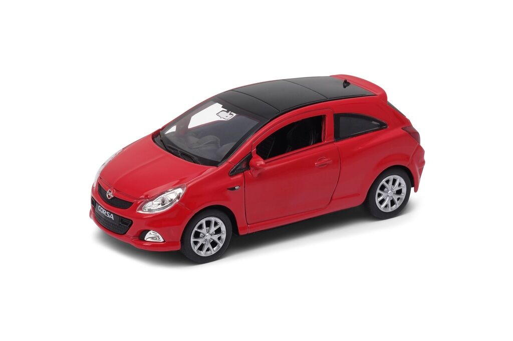 Welly Opel Corsa OPC 1:34 stříbrný | B2B Dvedeti.cz Dřevené hračky ...